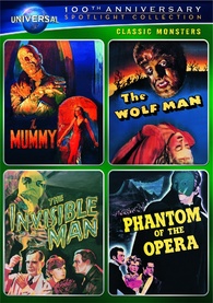 Classic Monsters Spotlight Collection Blu-ray: The Mummy, The Wolf Man ...