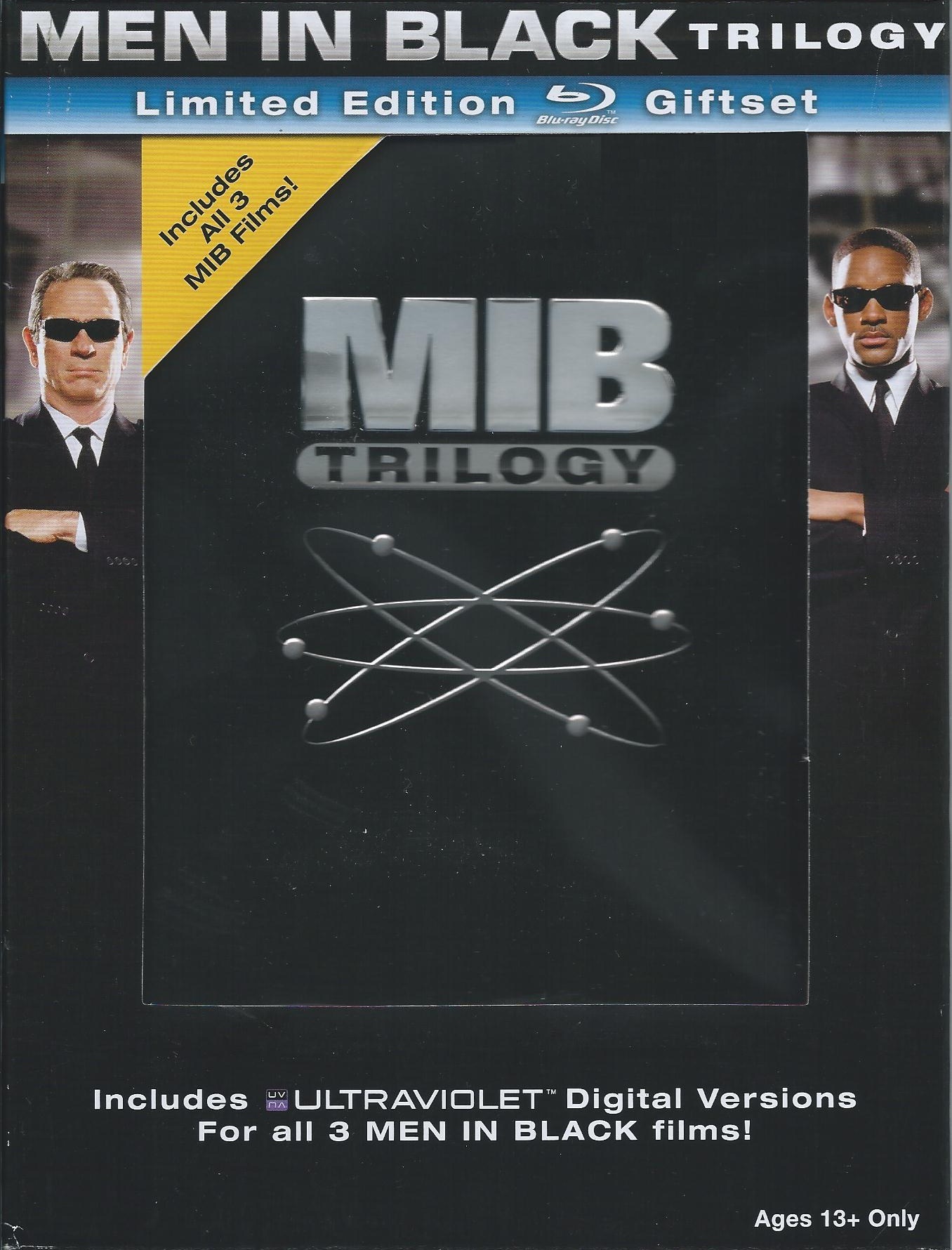Men in Black Trilogy Limited Edition Giftset with Worm Figurine