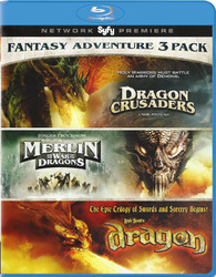 Fantasy Adventure 3 Pack Blu-ray: Dragon, Dragon Crusaders, Merlin and ...