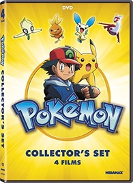 Pokémon Collector's Set: 4 Films DVD: Pokémon Heroes The Movie, Pokémon ...