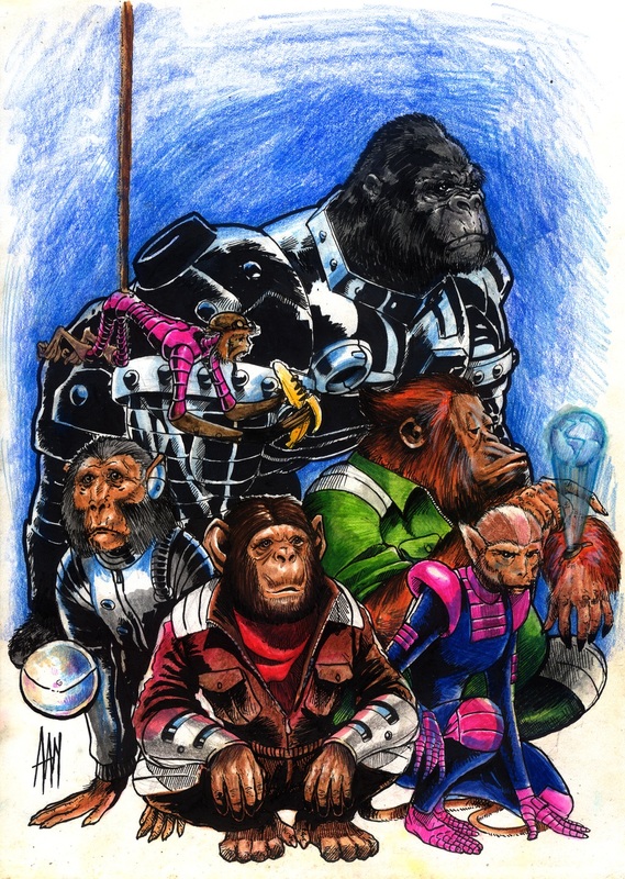 Captain Simian & the Space Monkeys (1996 - 1997)